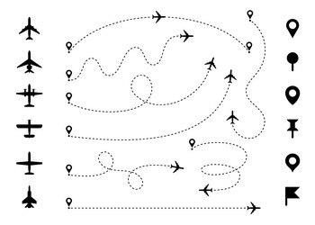 Airplane Trace Vector Images (over 2,600)