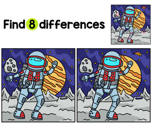 Find differences task for kids Royalty Free Vector Image