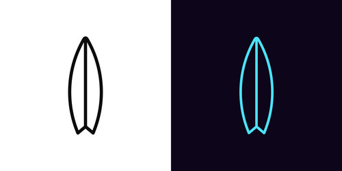 Surfboard Outline Vector Images (over 3,200)