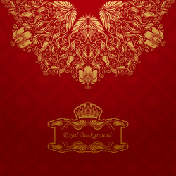 Royal background Royalty Free Vector Image - VectorStock
