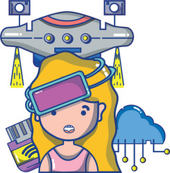 Fpv Goggles Cartoons Vector Images (45)