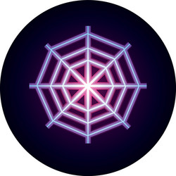 Neon Spider Cobweb Vector Images (over 180)