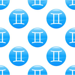 Gemini pattern Royalty Free Vector Image - VectorStock