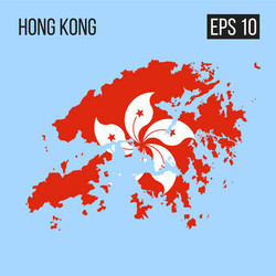 Hong Kong Shape Map Vector Images (over 190)