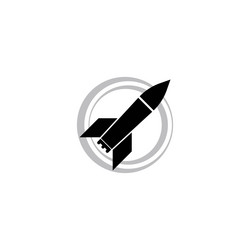 Missile icon Royalty Free Vector Image - VectorStock