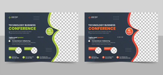 Conference Speaker Flyer Vector Images (over 600)