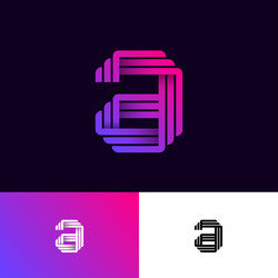 Interlaced Letter Logo Vector Images (over 520)