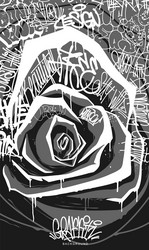 Rose Graffiti Vector Images (over 620)