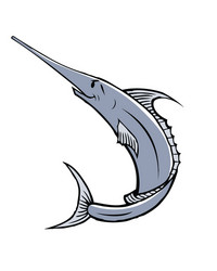 Marlin Drawing Vector Images (over 410)