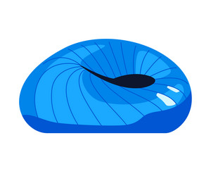 Azrieli center mall - modern flat design style Vector Image