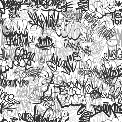 Taging on wall beautiful street art graffiti Vector Image