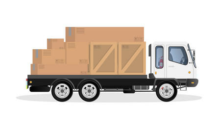 Delivery Lorry Vector Images (over 24,000)