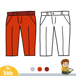 Trousers Coloring Vector Images (over 5,400)