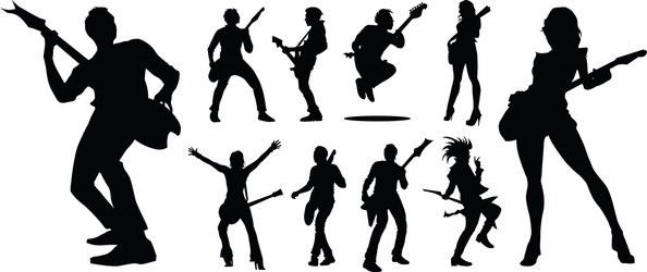 Rock and roll Royalty Free Vector Image - VectorStock