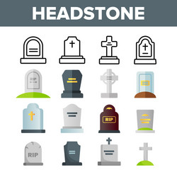 Grave rip logo Royalty Free Vector Image - VectorStock