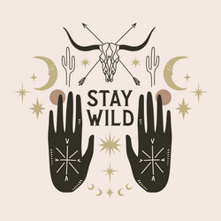 Witchcraft circular symbols magical spell circle Vector Image