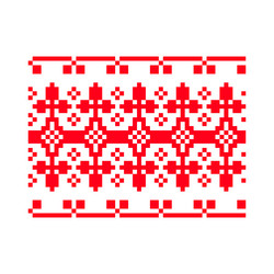 Vyshyvanka traditional seamless pattern slavic Vector Image