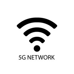 5g design logo concept network Royalty Free Vector Image