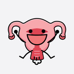 Cervix Happy Caricature Vector Images (over 120)