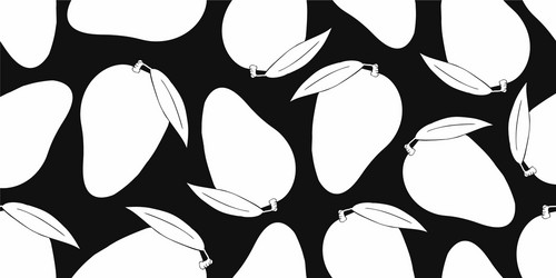 Mango Black and White Vector Images (over 4,800)