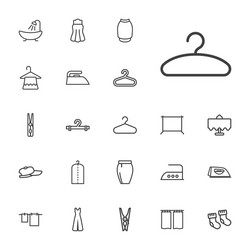 Cloth icons Royalty Free Vector Image - VectorStock