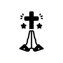 Pray Royalty Free Vector Image - VectorStock