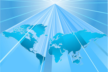 World trade map Royalty Free Vector Image - VectorStock