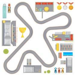 Race Track Top View Vector Images (over 710)