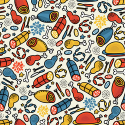 Meat Pattern Vector Images (over 17,000)