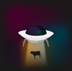 Ufo Cow Vector Images (over 790)