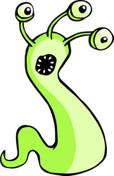 Slug Monster Vector Images (over 160)