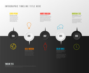 Timeline Black Vector Images (over 4,300)