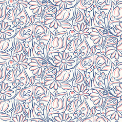 Seamless engraving pattern Royalty Free Vector Image