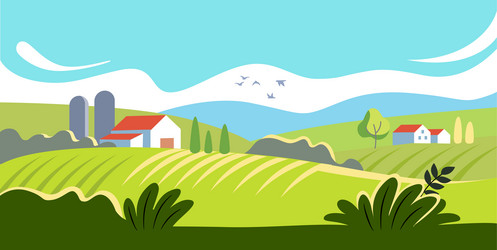 Background with nature Royalty Free Vector Image