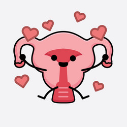 Cervix Happy Caricature Vector Images (over 120)