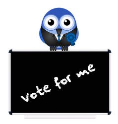 Bird politician Royalty Free Vector Image - VectorStock