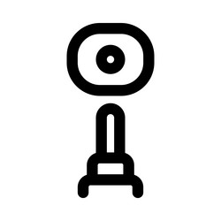 Audio jack included with sound port Royalty Free Vector