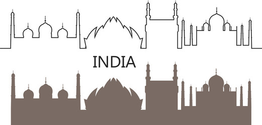 India Royalty Free Vector Image - VectorStock
