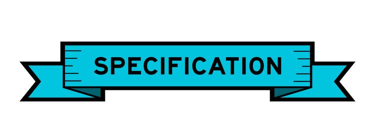 Specification Vector Images (over 5,300)