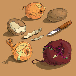 Root Crops Vector Images (over 4,100)