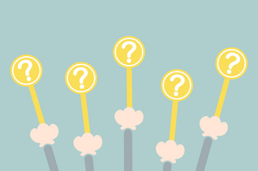 Raise Question Vector Images (over 1,000)