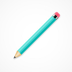 Ending pencil sketch Royalty Free Vector Image