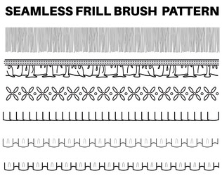 Ruffle Brush Vector Images (92)