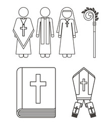 Catholic design Royalty Free Vector Image - VectorStock