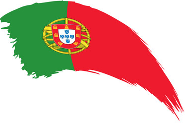 Portugal city porto horizontal banner lettering i Vector Image