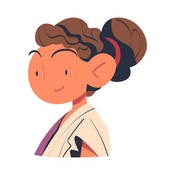 Ancient woman roman character from classical Vector Image