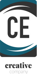 Letter Ce Logo Vector Images (over 2,700)