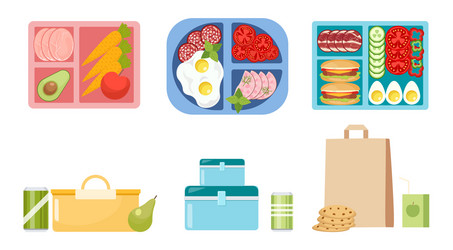 Lunchbox Cartoon Vector Images (over 1,100)