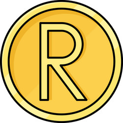 Rand Symbol Currency Vector Images (over 150)