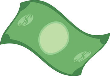 Billet money isolated Royalty Free Vector Image